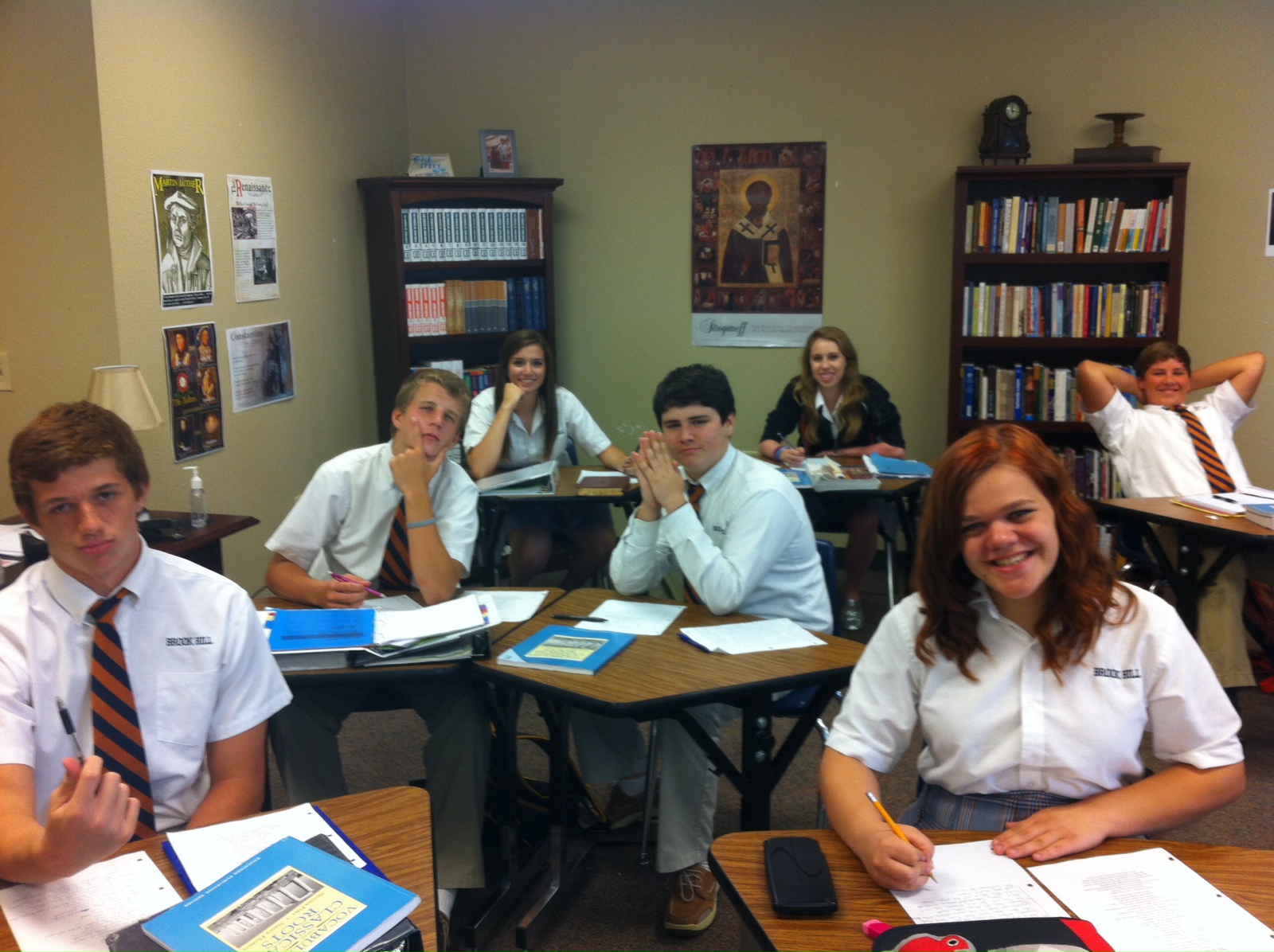Sophomores Study the Nicene Creed - The Brook Hill School