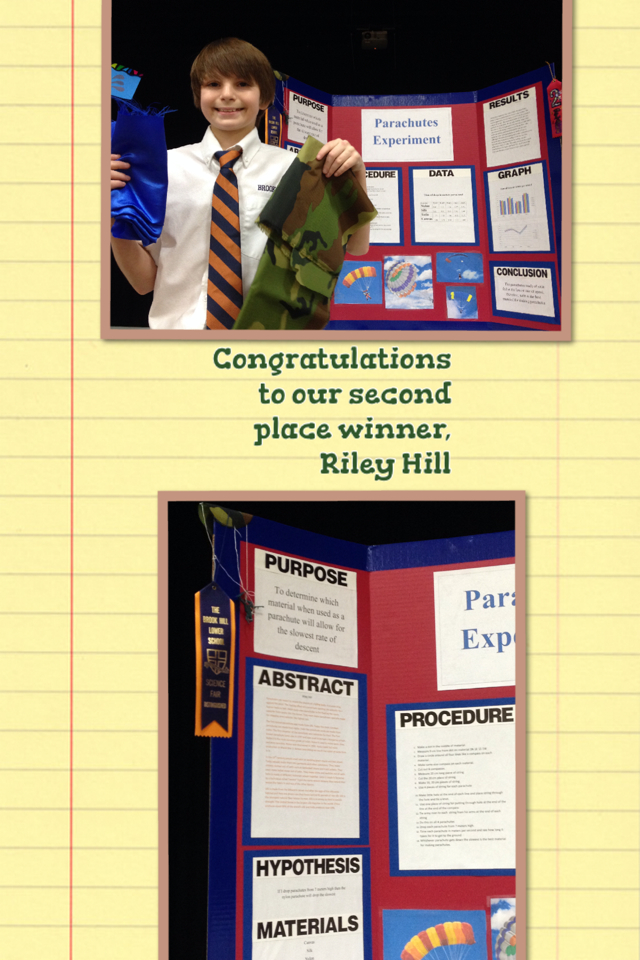 5th Grade Science Projects - The Brook Hill School