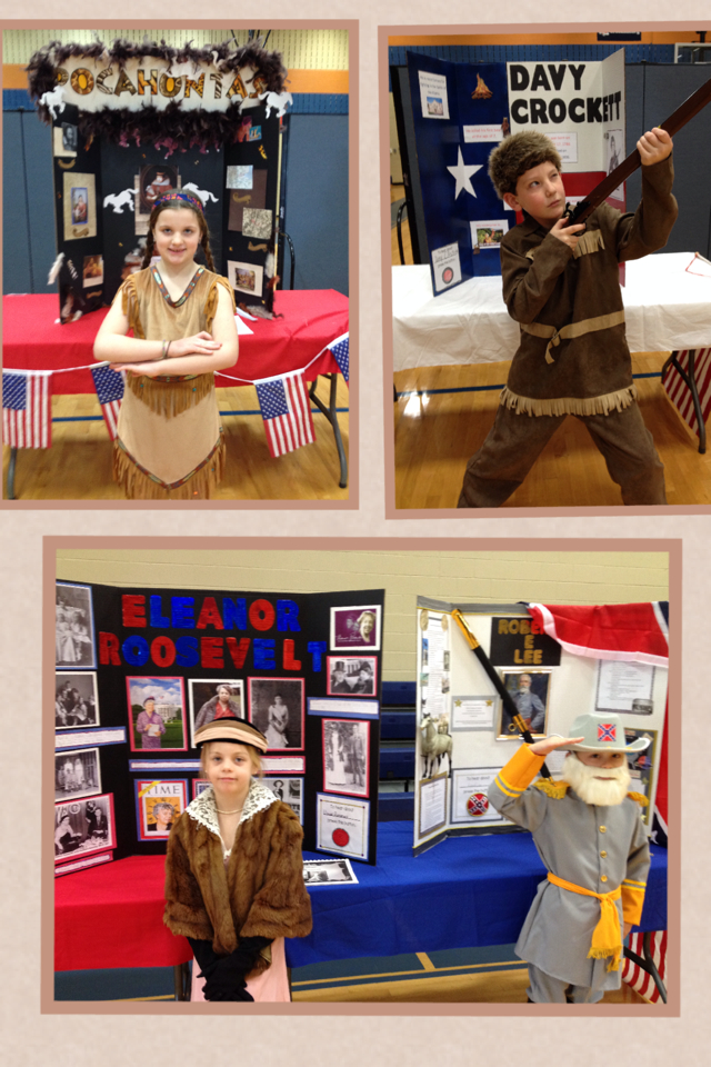 The Second Grade American Wax Museum - The Brook Hill School