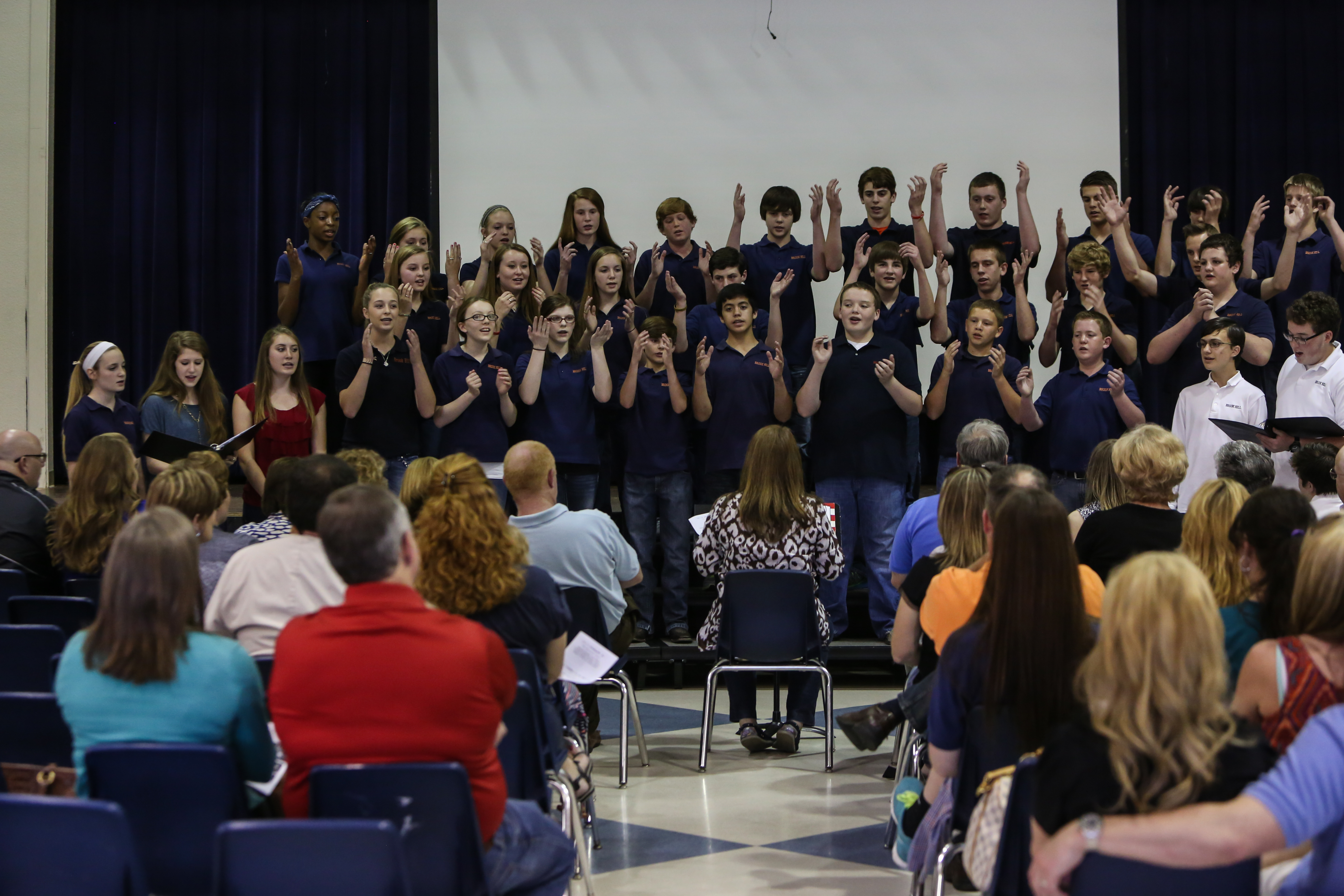 7th & 8th Grade Choir Performs - The Brook Hill School