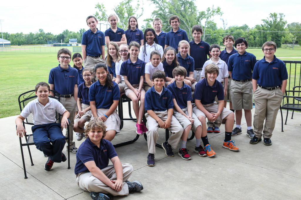 5th Graders Visit Middle School - The Brook Hill School