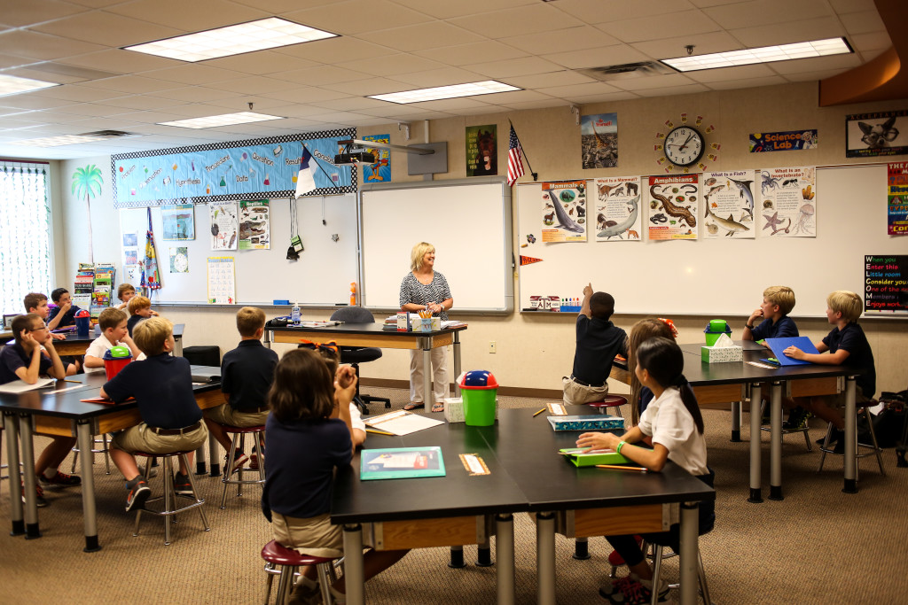 First Science Class at the Lower School - The Brook Hill School