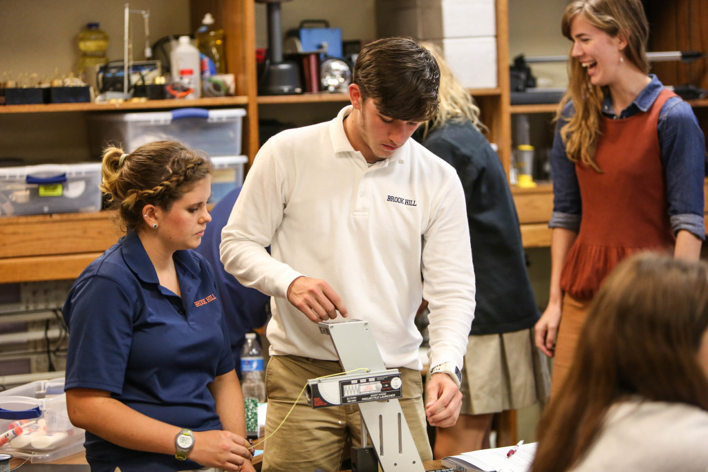 Projectile Motion Lab in Physics - The Brook Hill School