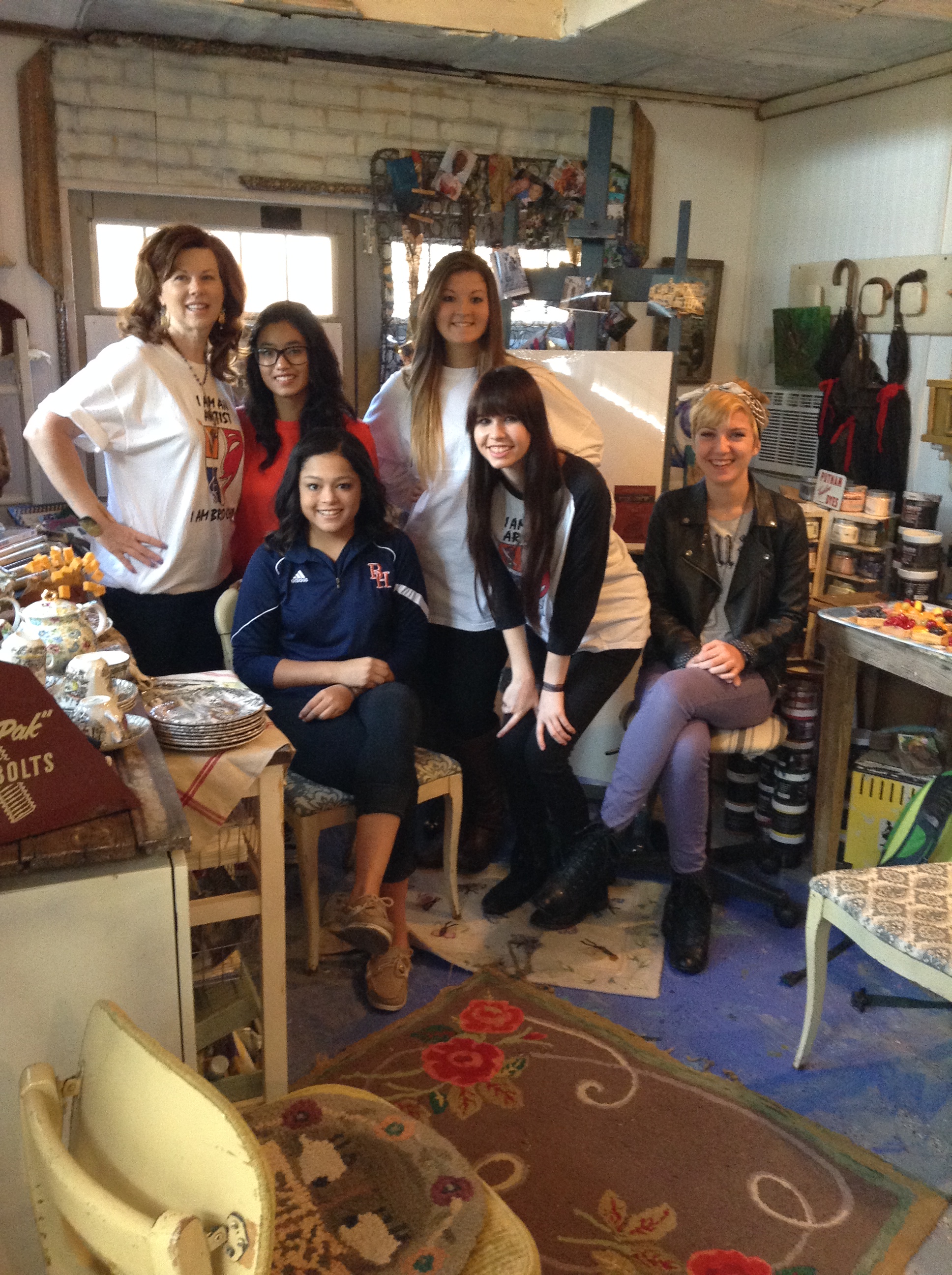 Art Studio Visit & Tea Party - The Brook Hill School