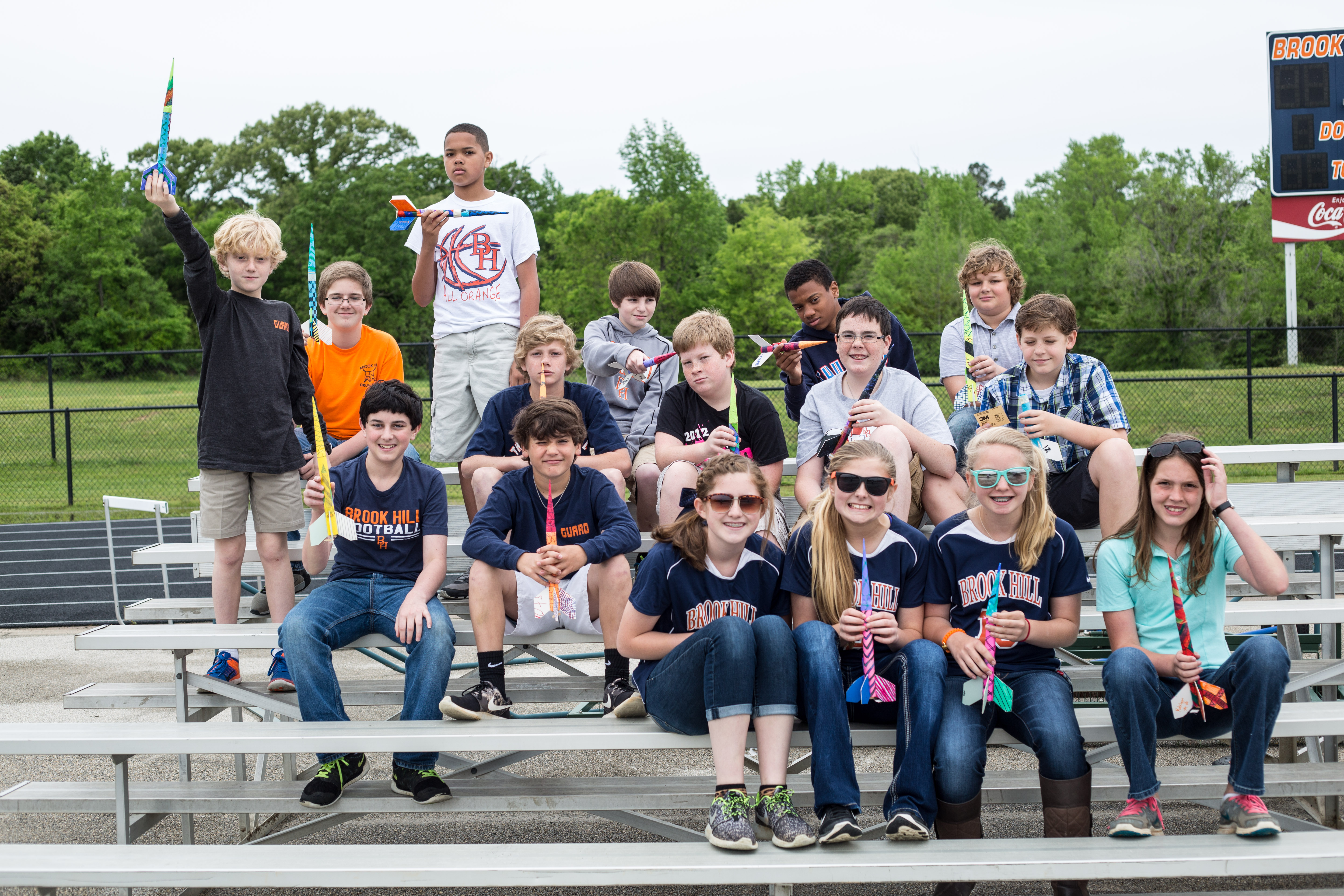 6th Grade Rocket Launch - The Brook Hill School