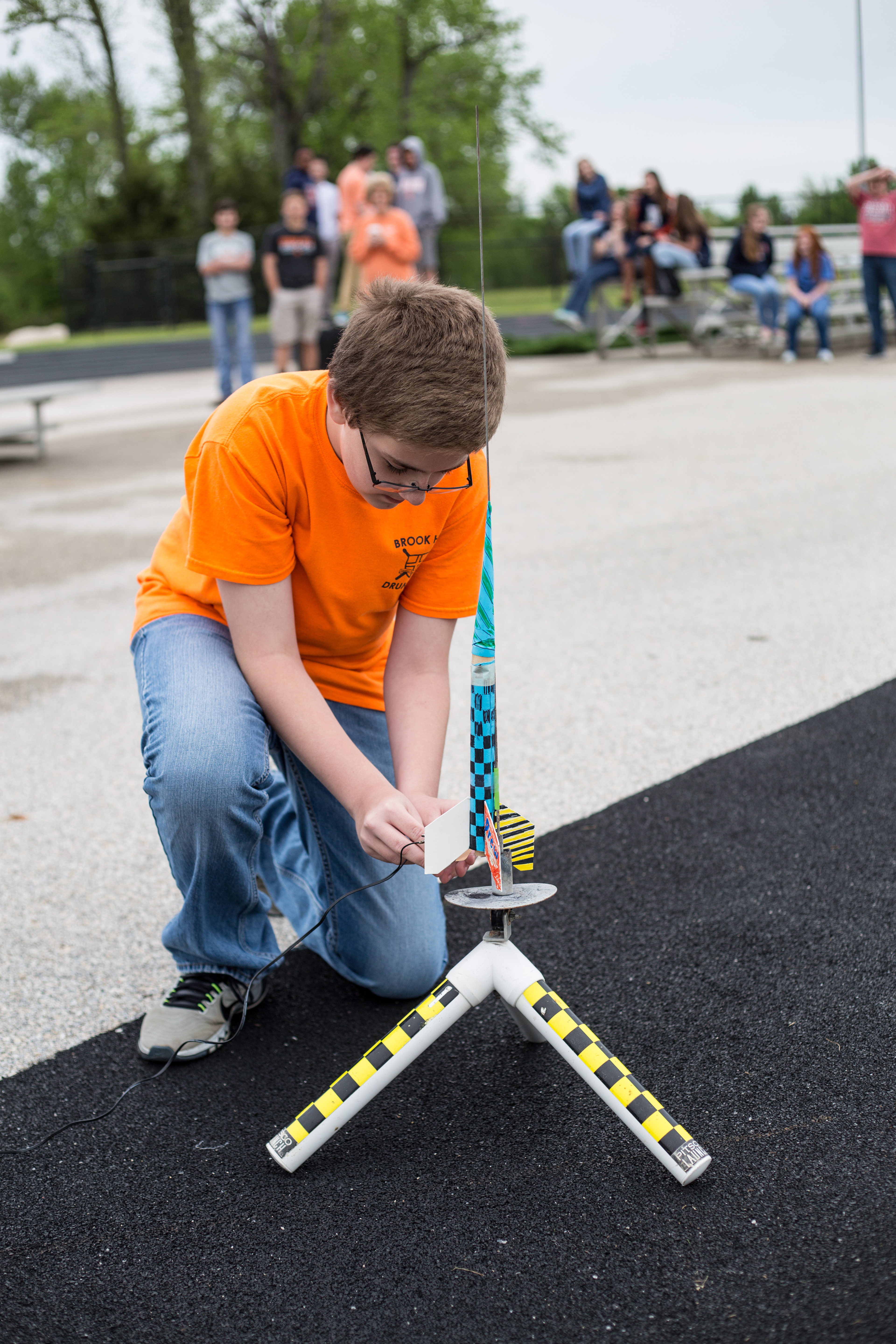 6th Grade Rocket Launch - The Brook Hill School