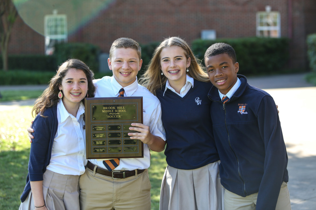 Middle School Athletic Awards - The Brook Hill School