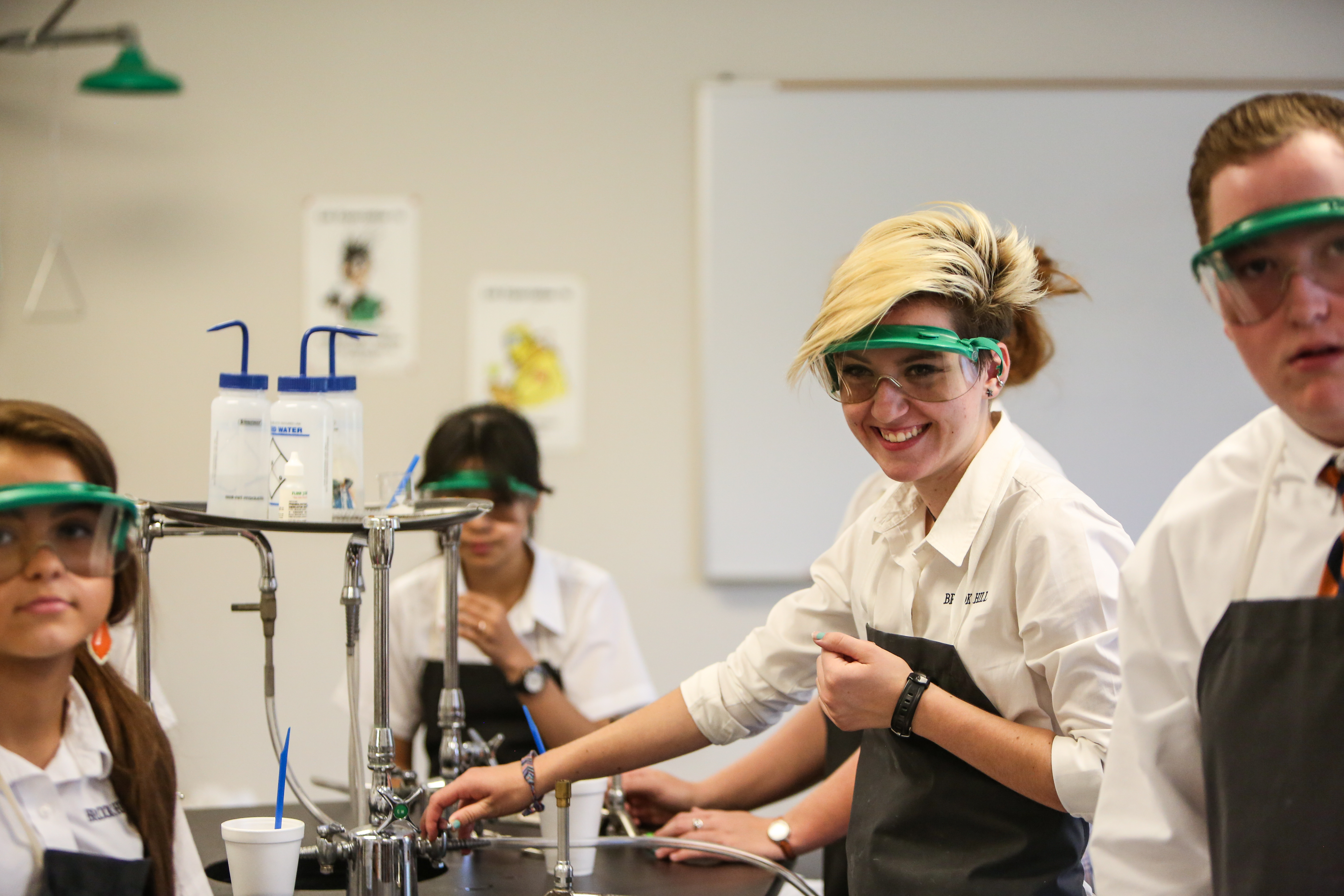 Safety Lab in Chemistry - The Brook Hill School