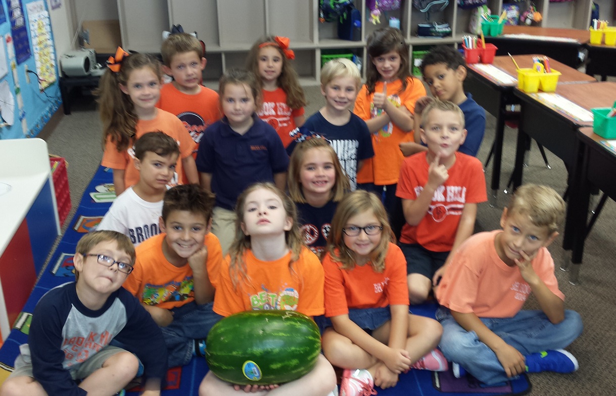 Watermelon Celebration in First Grade! - The Brook Hill School