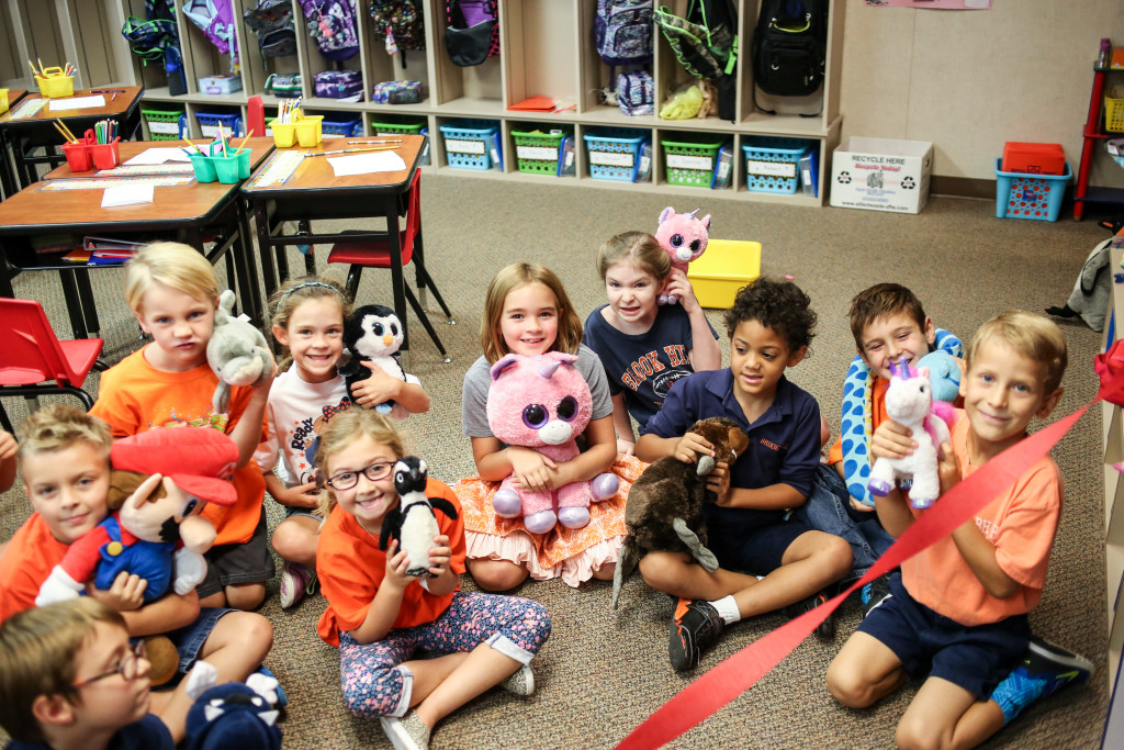 Grand Opening of 1st Grade Classroom Library - The Brook Hill School