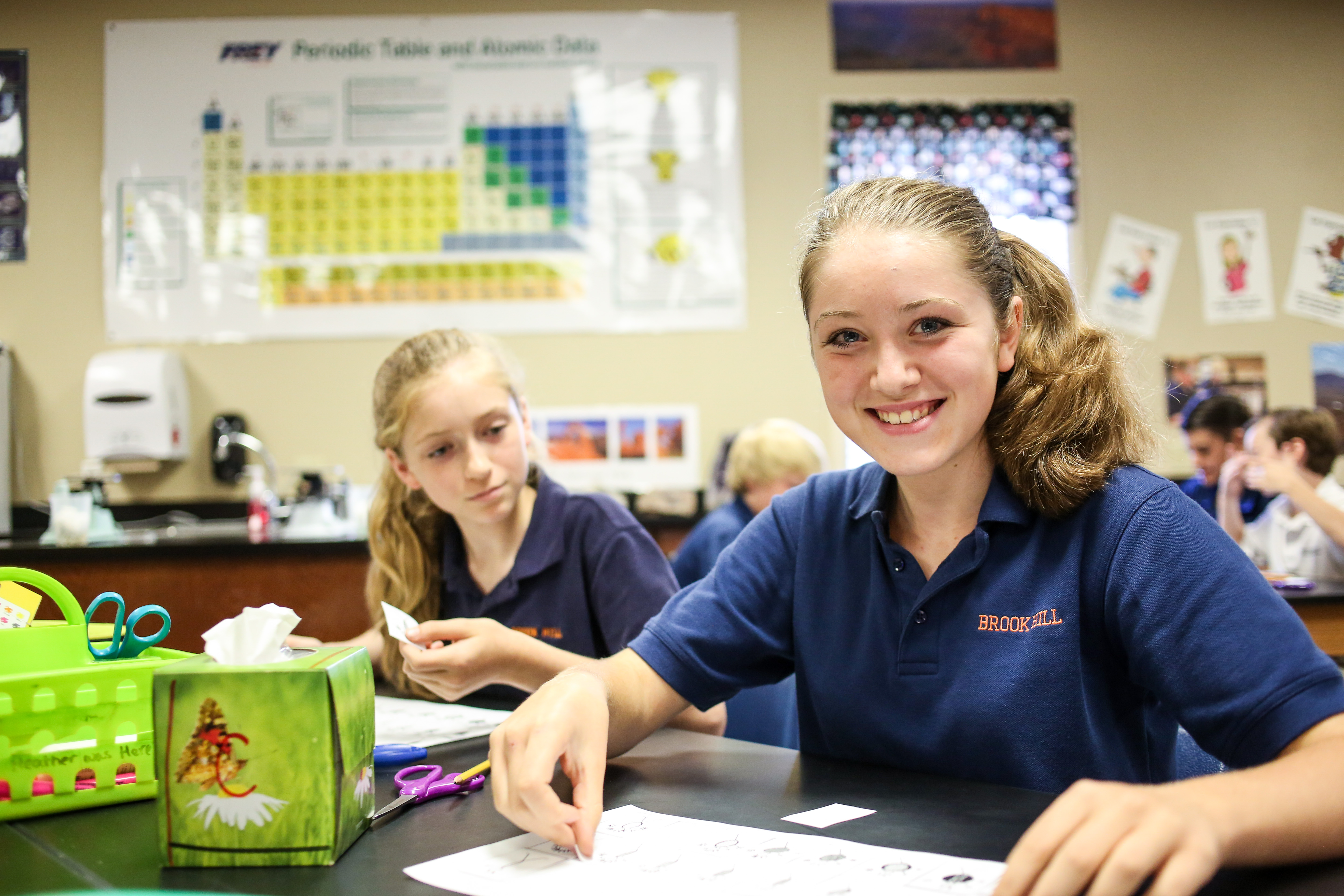 8th Grade Mass Lab - The Brook Hill School