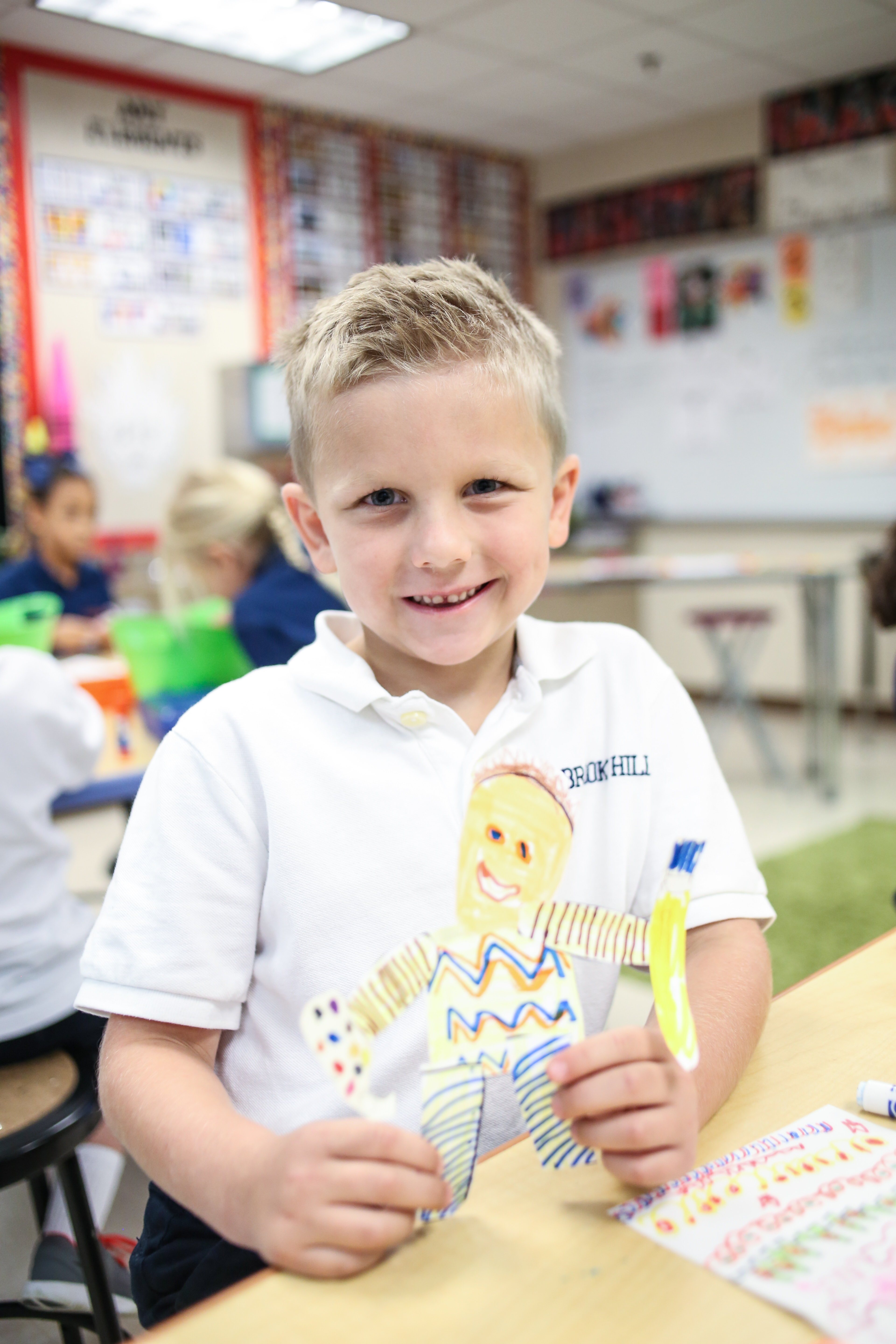 Art Students Create Self-Portraits - The Brook Hill School