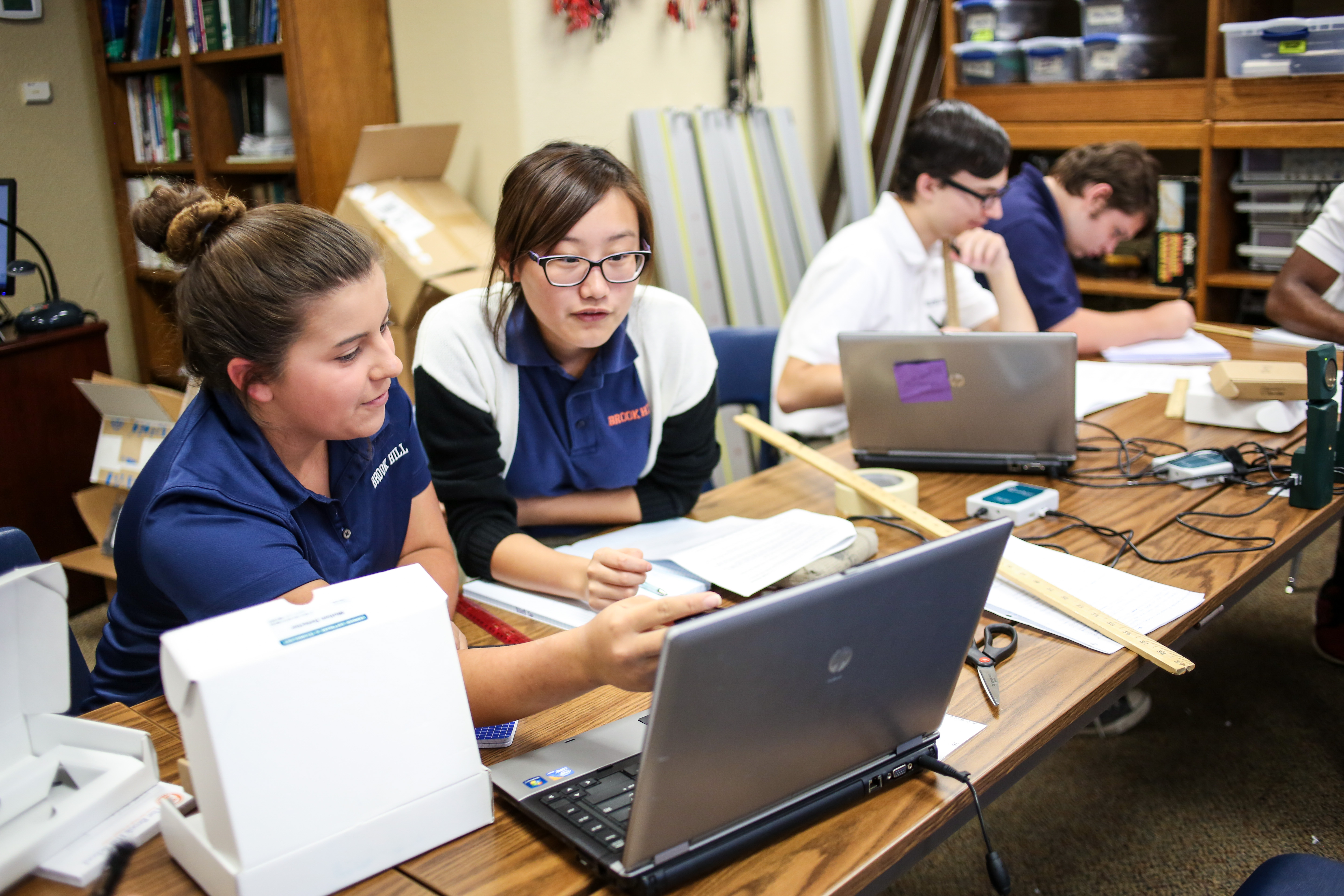 Experimenting with Motion in Physics - The Brook Hill School