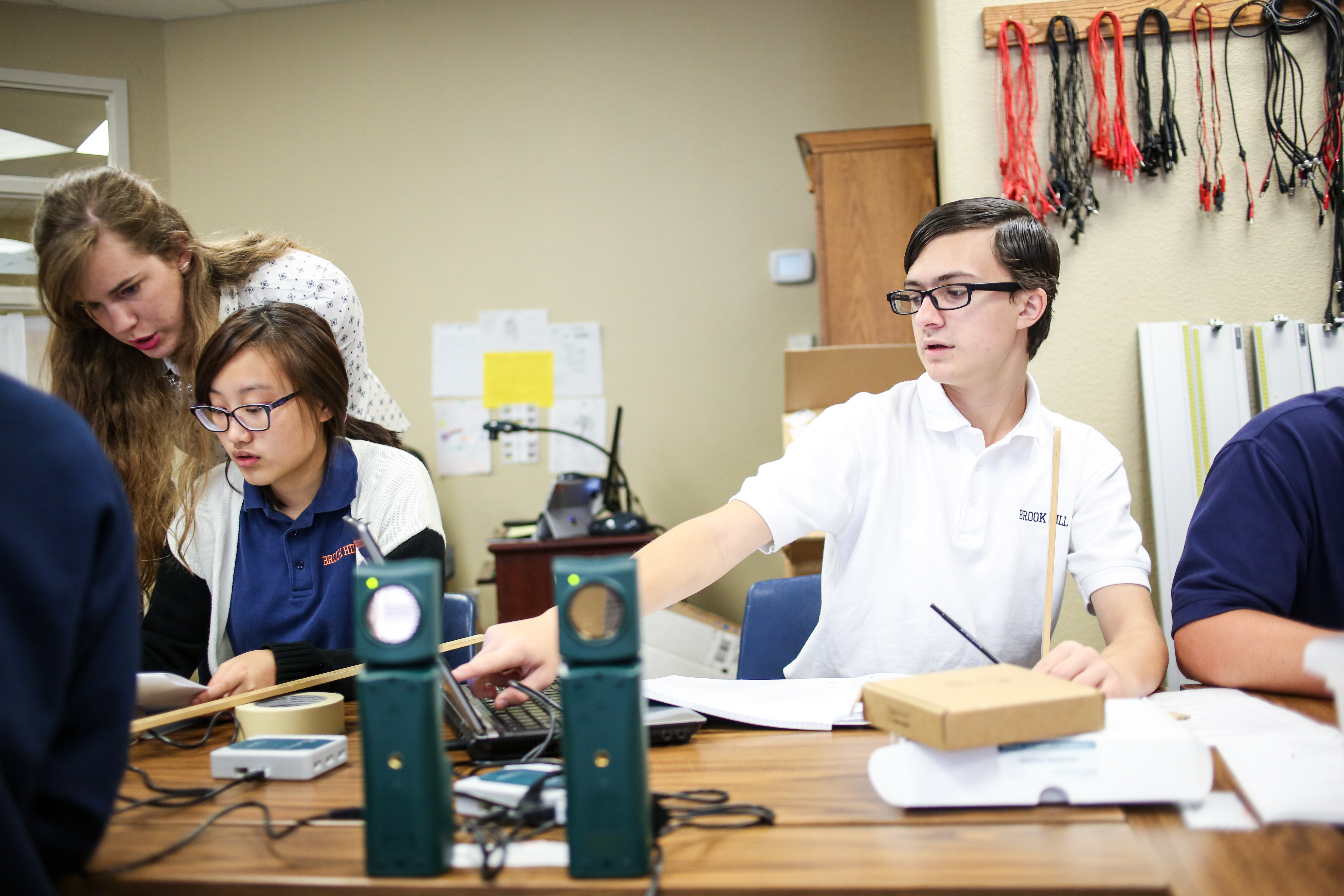 Experimenting with Motion in Physics - The Brook Hill School