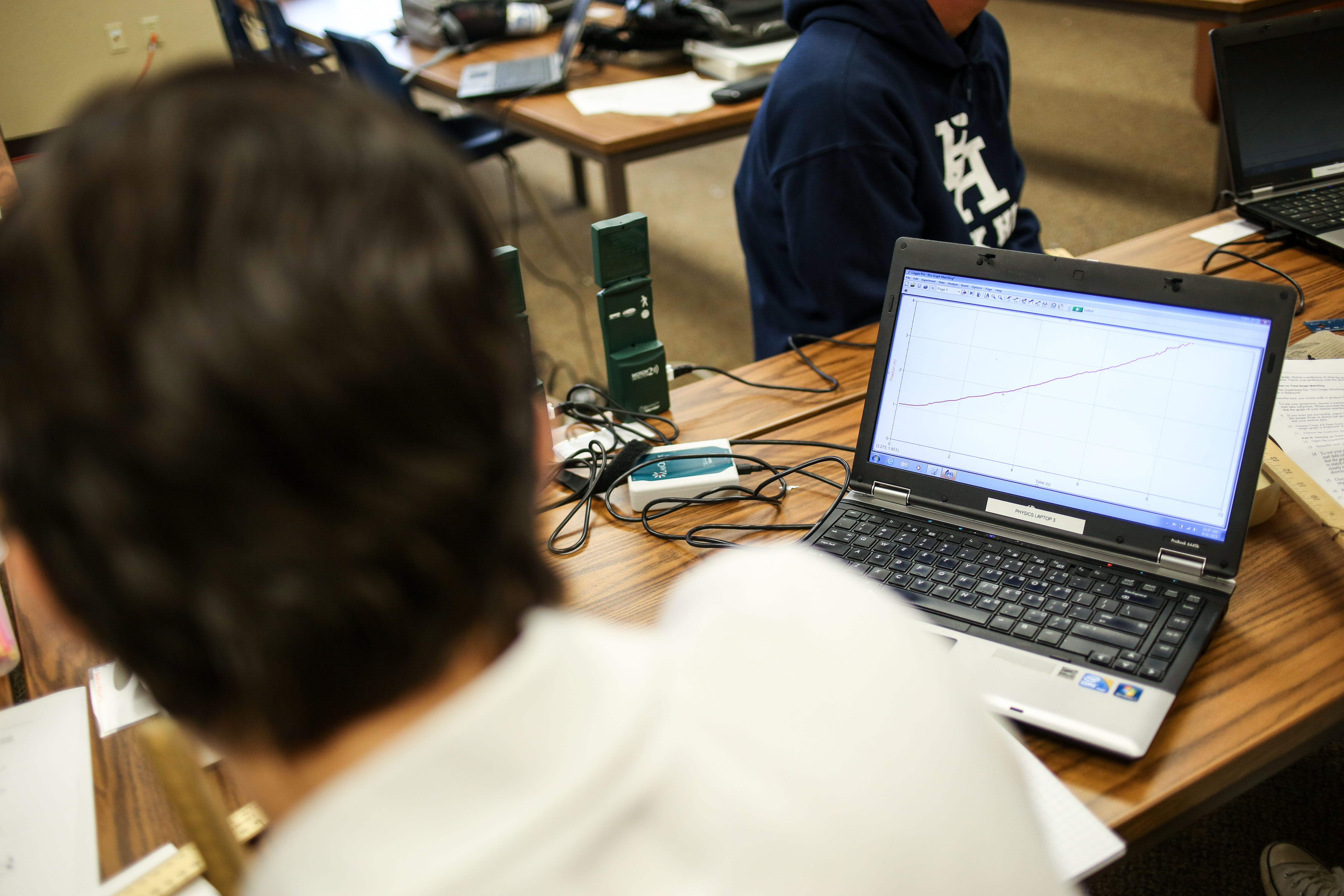 Experimenting with Motion in Physics - The Brook Hill School
