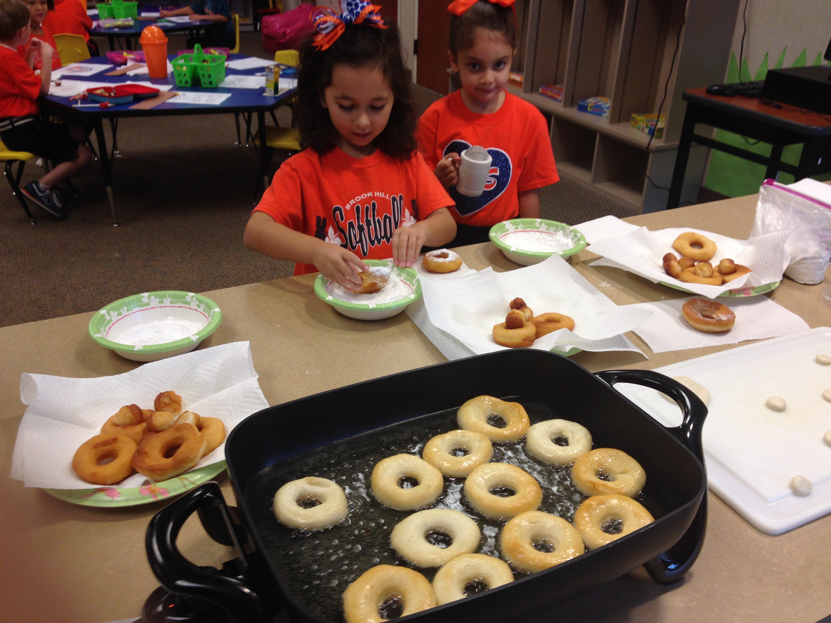 Making Donuts and Learning about Noah in Kindergarten - The Brook Hill ...