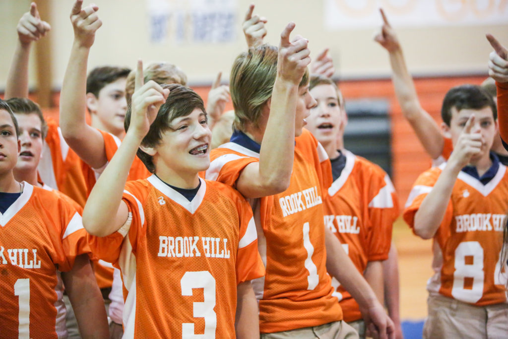 Middle School Pep Rally - The Brook Hill School