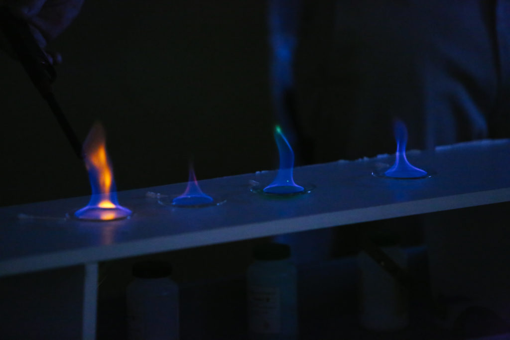Learning About Flames in Chemistry - The Brook Hill School