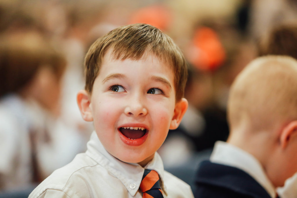 1st Grade Leads Chapel - The Brook Hill School