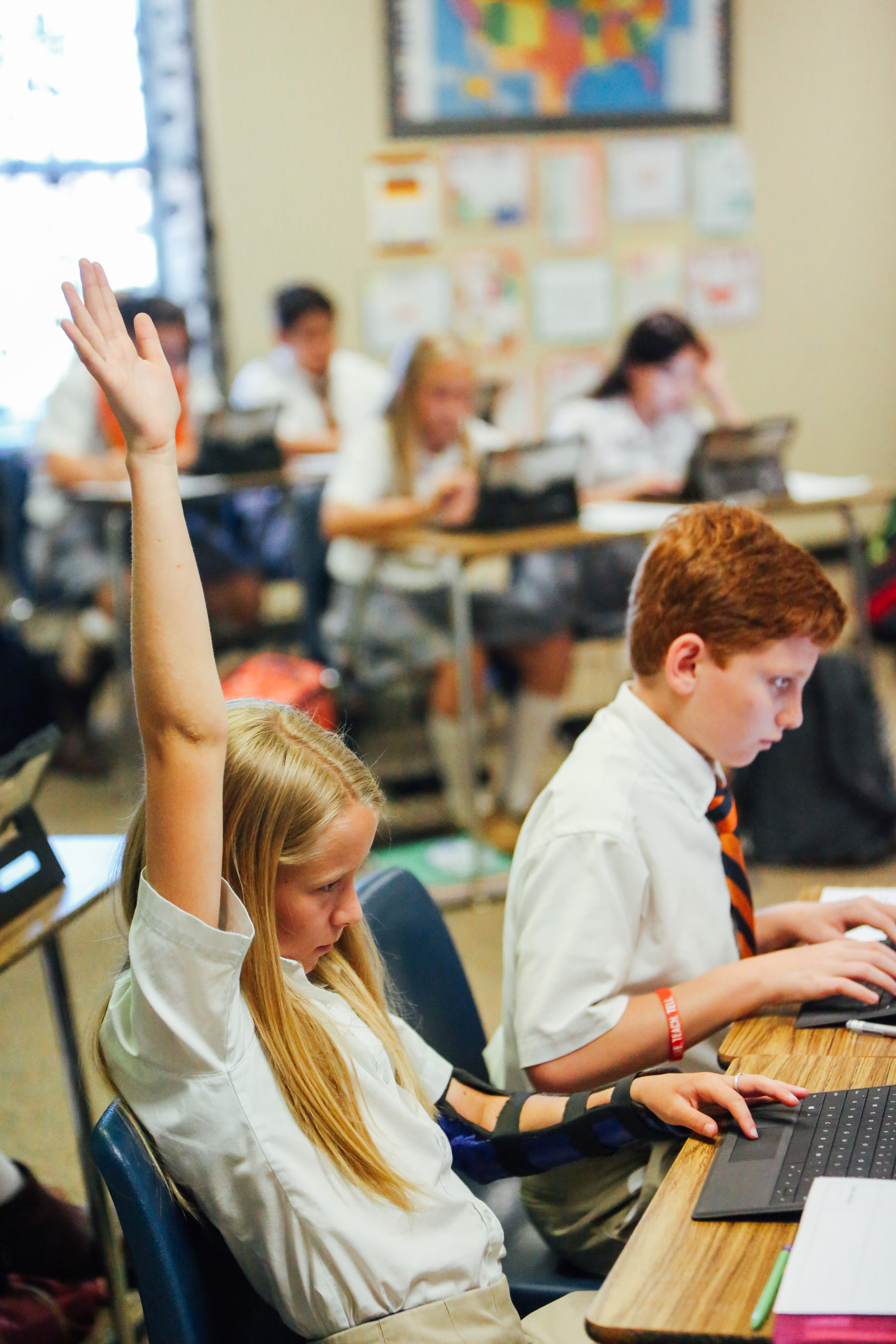 6th Grade Students Prepare for World Fair - The Brook Hill School