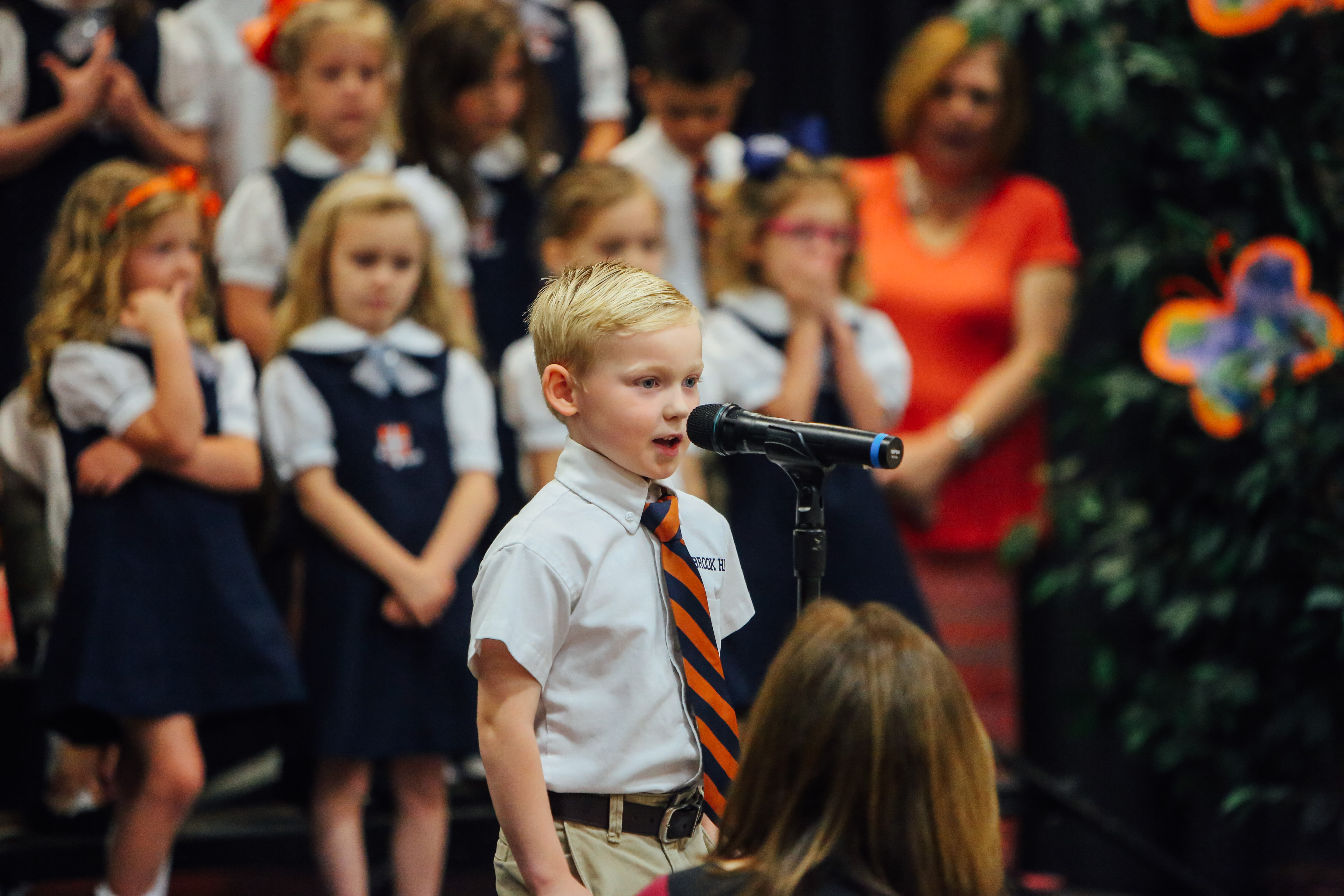PreK Leads Chapel - The Brook Hill School