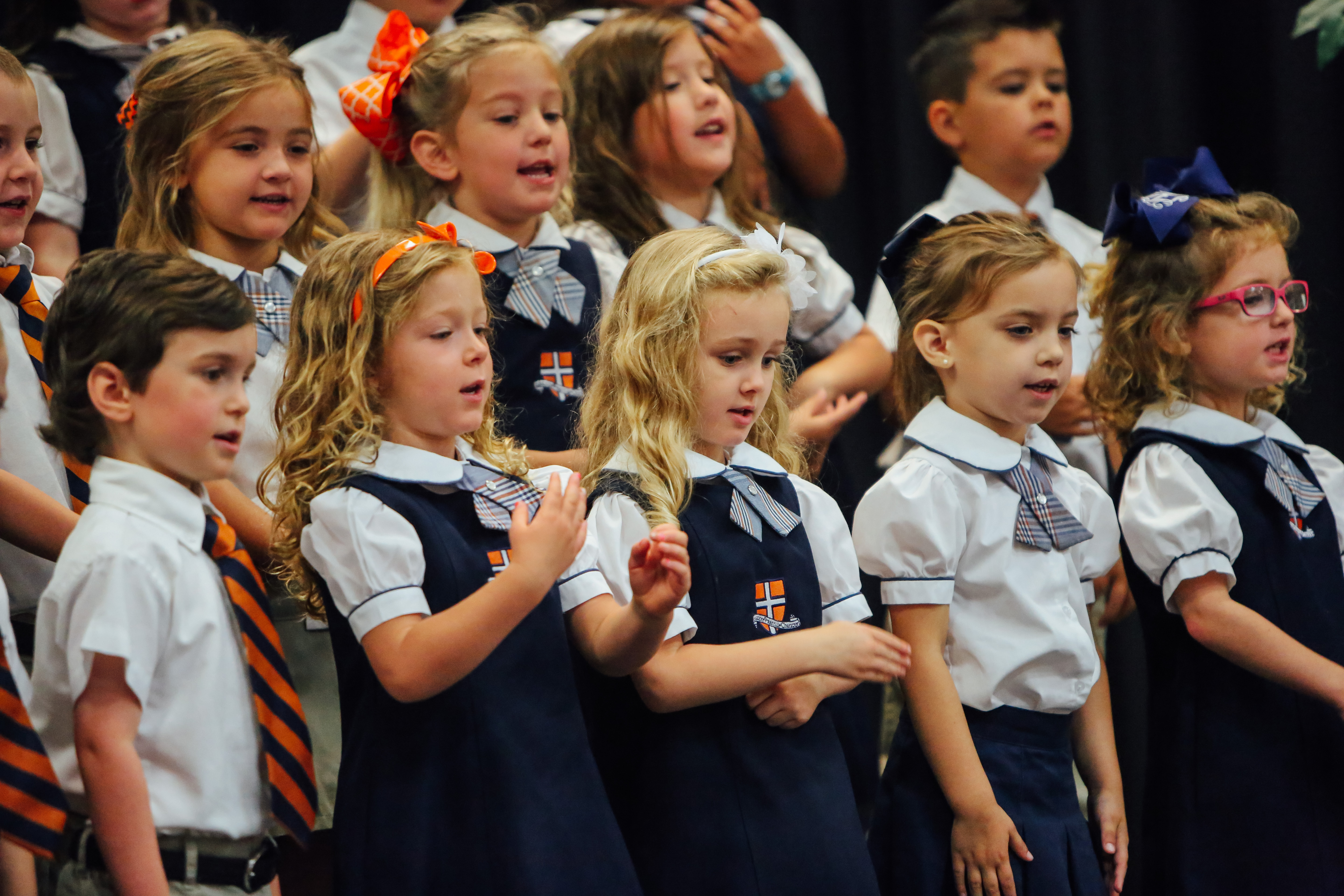 PreK Leads Chapel - The Brook Hill School