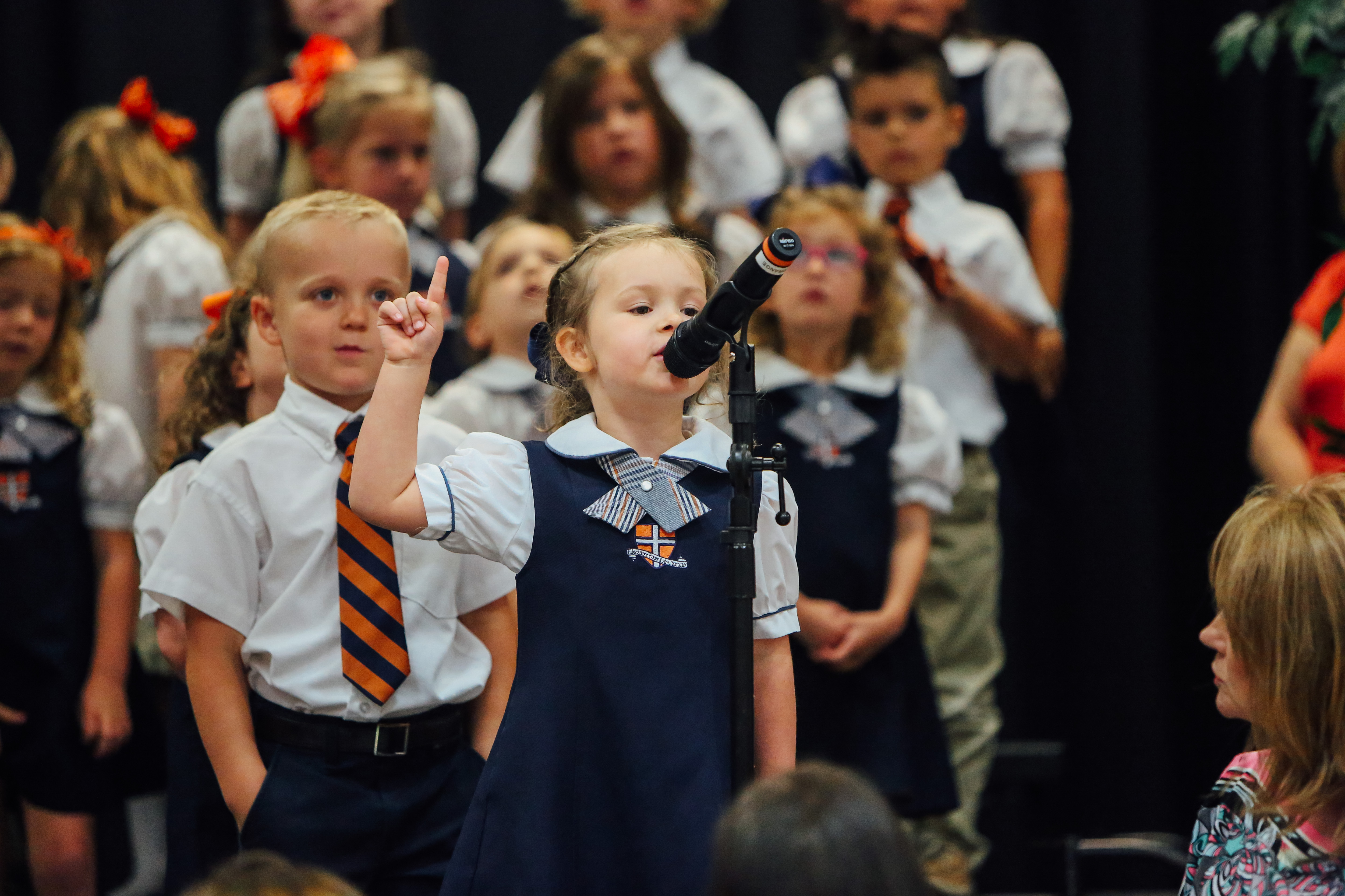 PreK Leads Chapel - The Brook Hill School