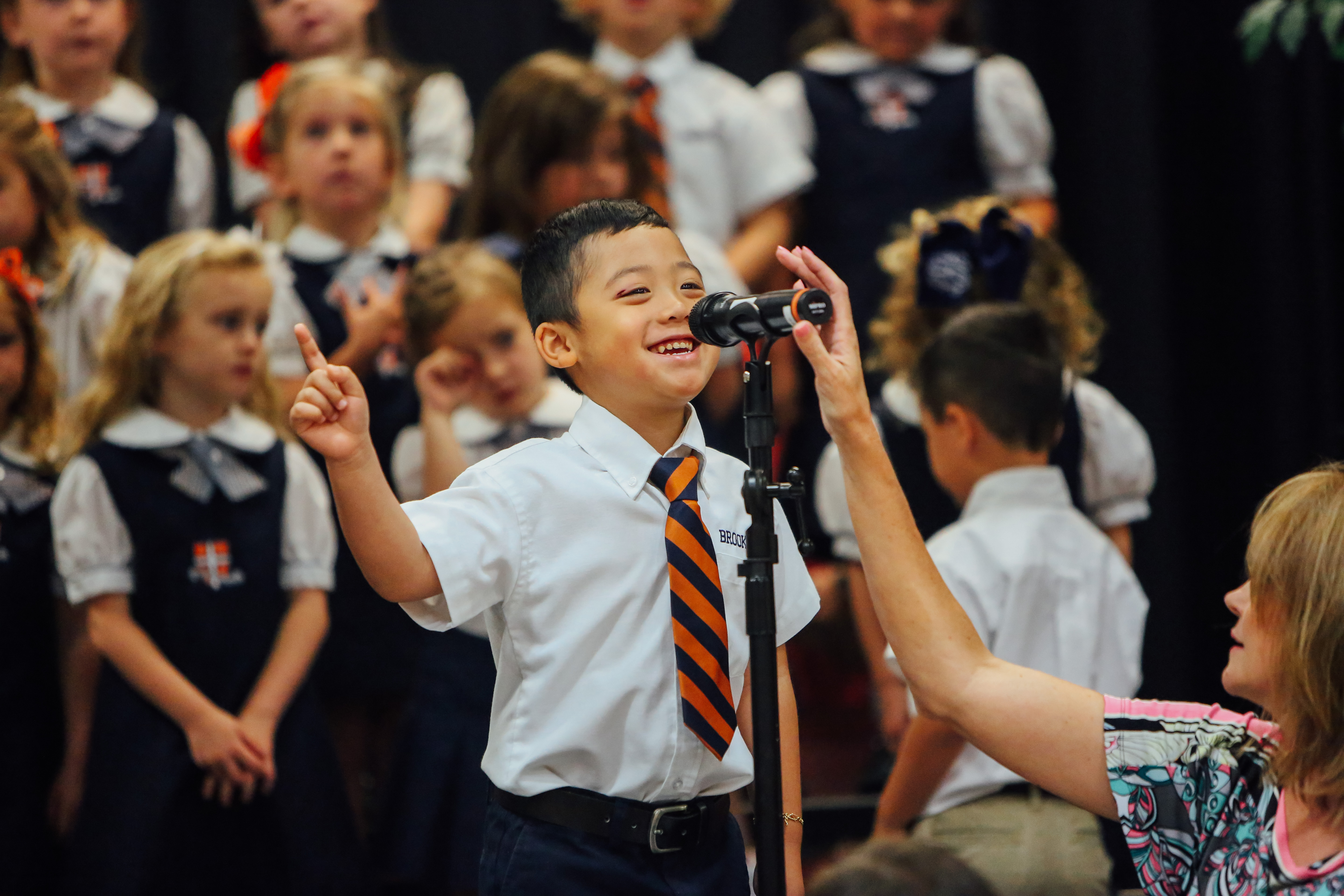 PreK Leads Chapel - The Brook Hill School