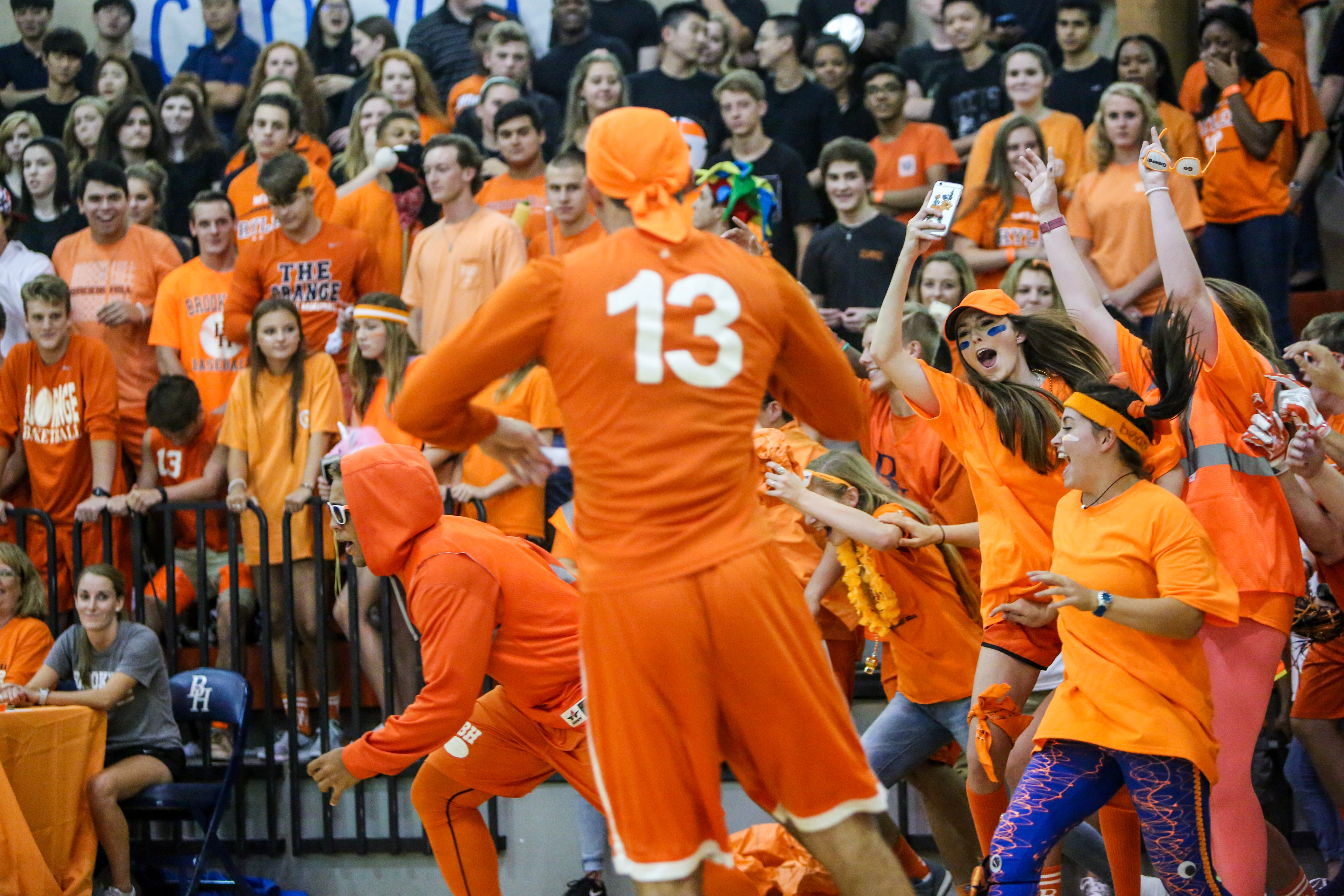 All Orange Spirit Competition - The Brook Hill School