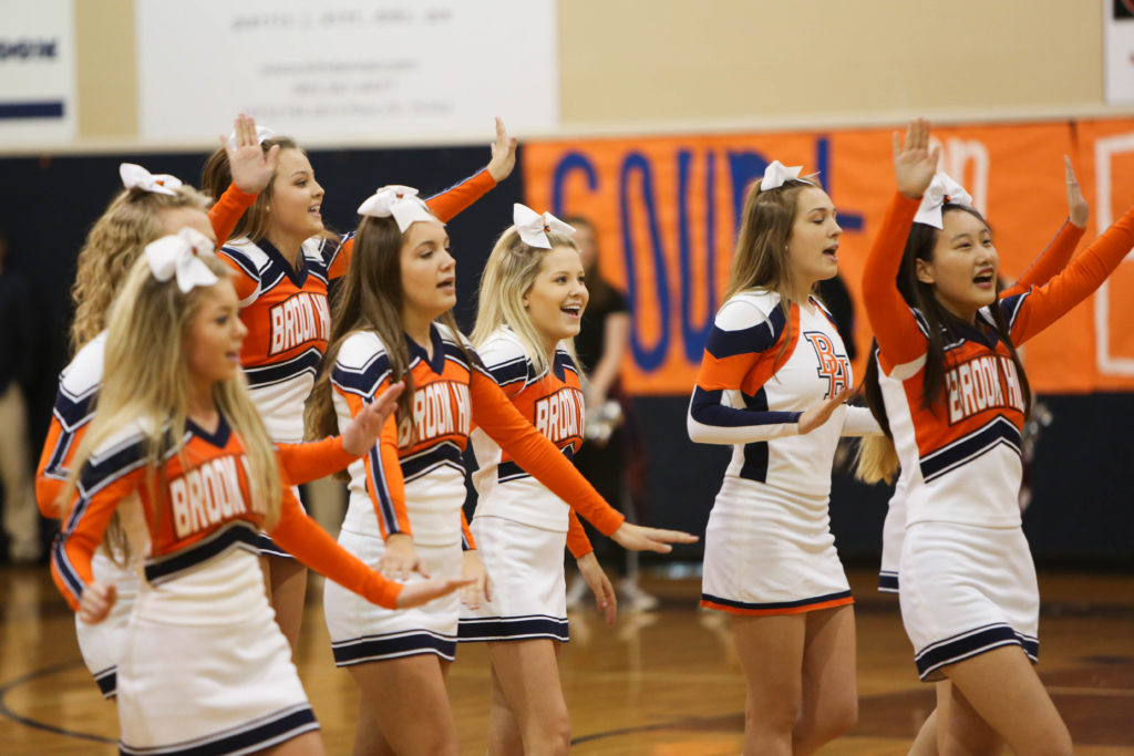 Getting Loud for the Big Game! - The Brook Hill School