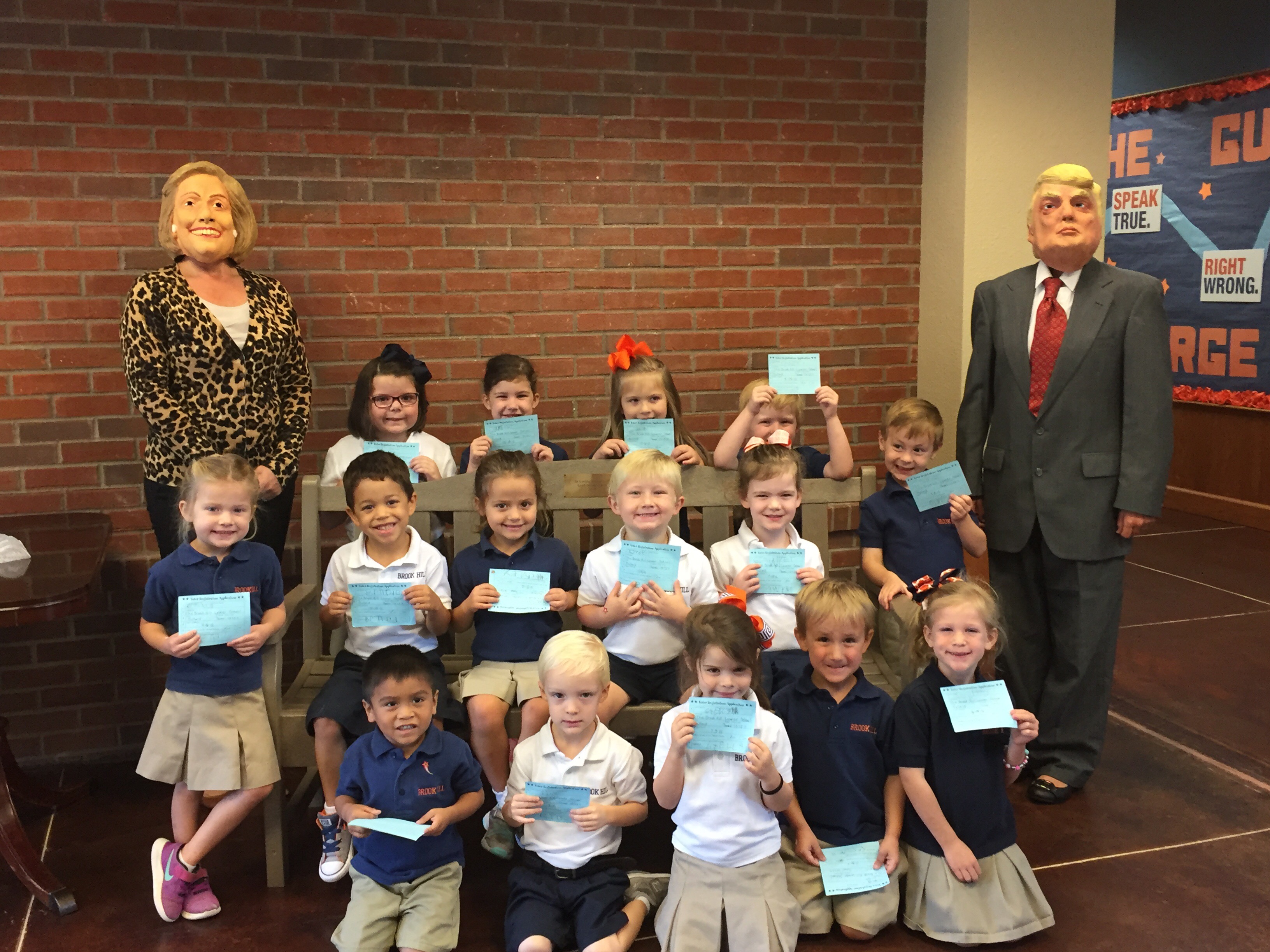 Voting Day at the Lower School - The Brook Hill School