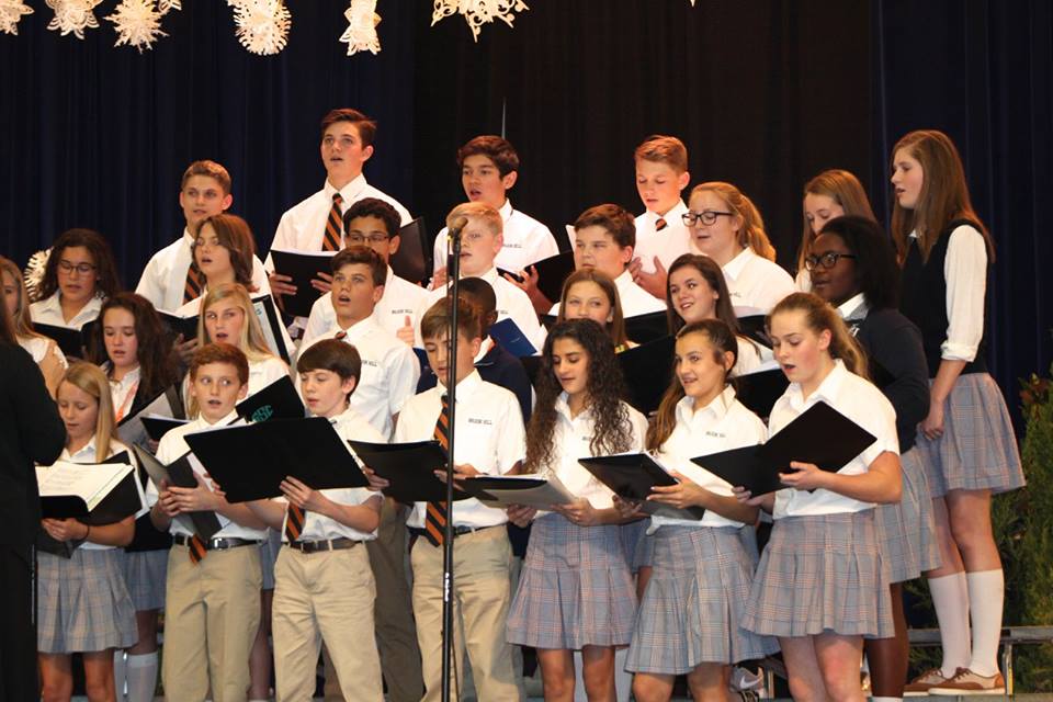 Student choirs charm at Mistletoe and Magic - The Brook Hill School