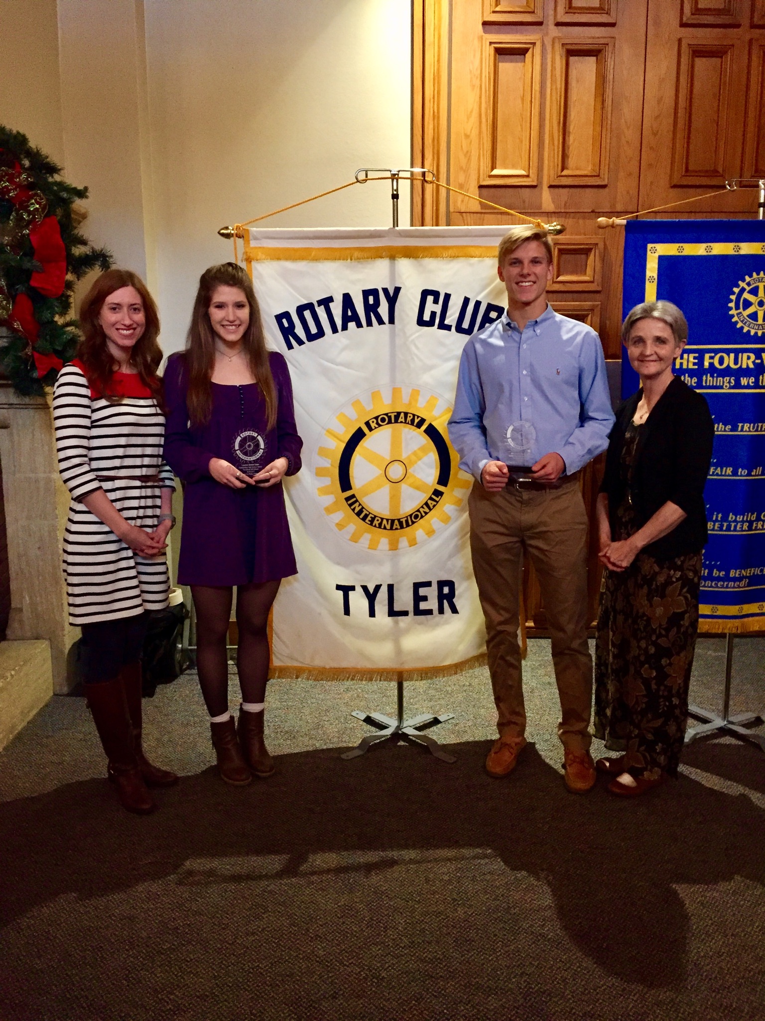 Brook Hill Seniors honored at the Rotary Club of Tyler - The Brook Hill ... Brook Hill Seniors honored at the Rotary Club of Tyler - The Brook Hill ...