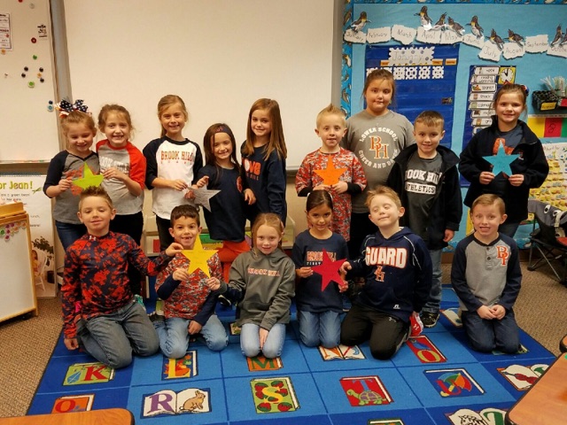 First grade crafted stars in class to remind them of Jesus - The Brook ...
