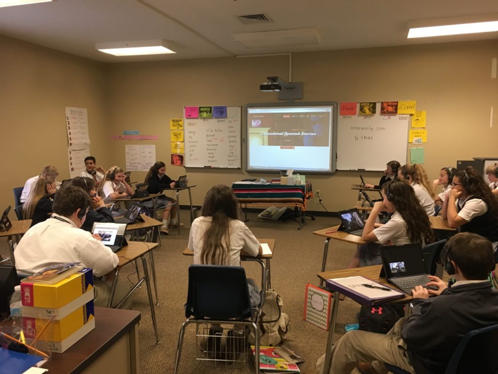 Middle School Spanish Lessons Take A Different Spin The Brook Hill School Middle School Spanish Lessons Take A Different Spin The Brook Hill School