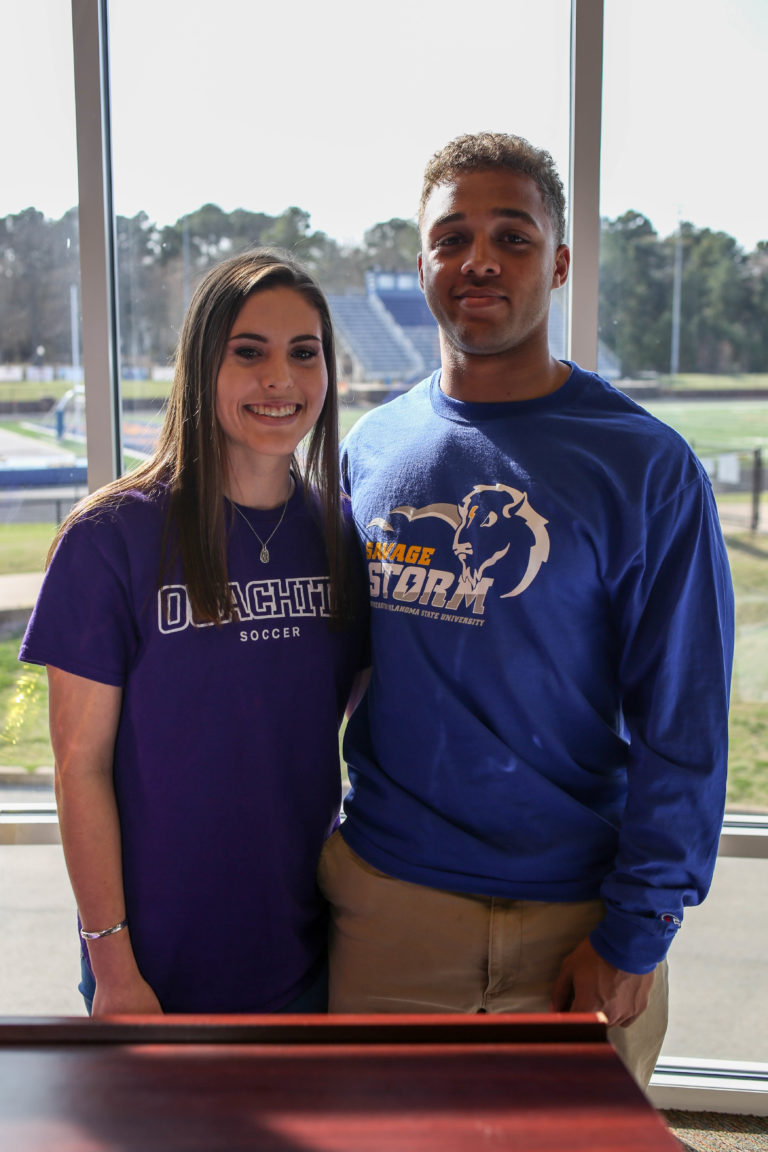Brook Hill’s Heather McLarry, Jordon McGowen sign letters of intent ...