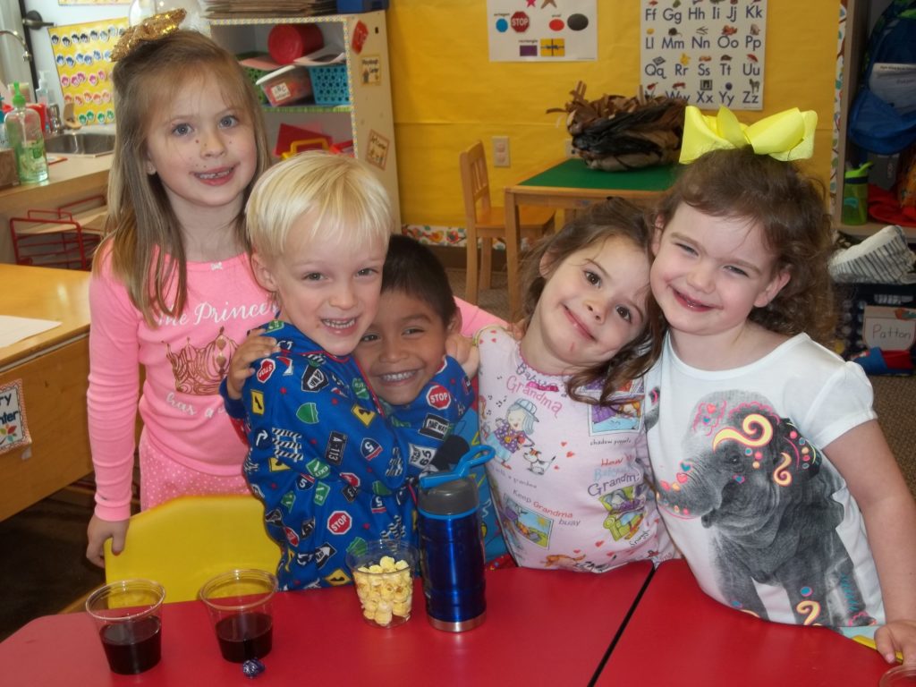 Pre-K studies the letter “P” - The Brook Hill School