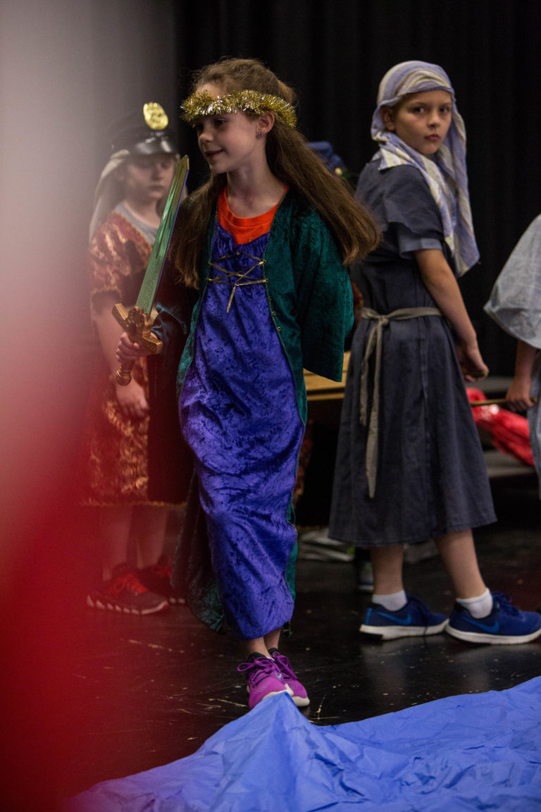 Lower School chapel marched around the walls of Jericho this week - The ...