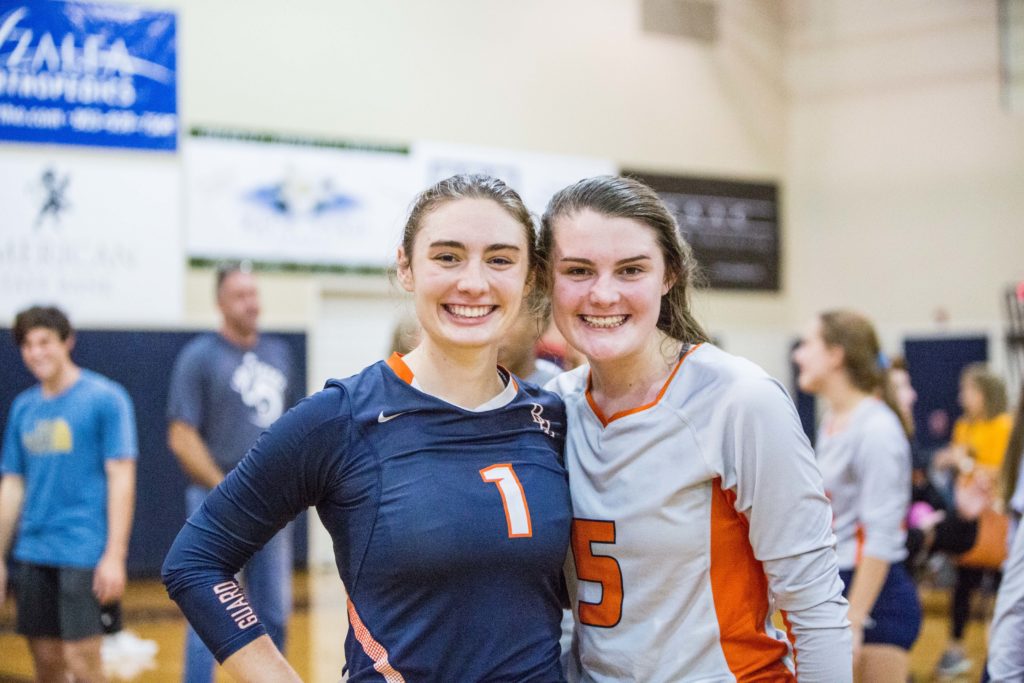 Sisters on the court - The Brook Hill School